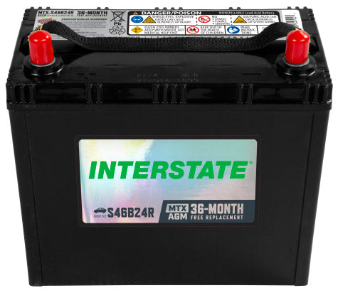 Interstate AGM Battery Toyota Lexus MTX-S46B24R – Battery Roadie